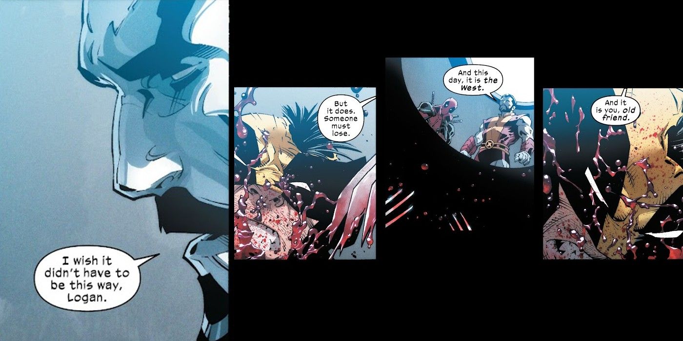 Colossus And Wolverine Vs Iron Man Battles Comic Vine
