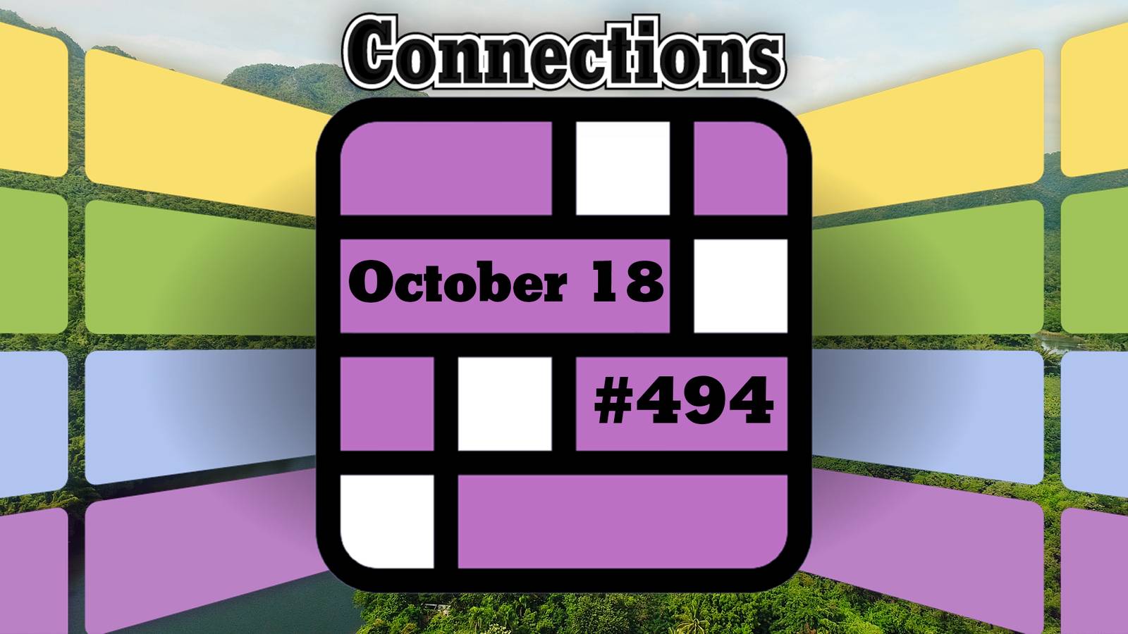 Today's Connections Hints & Answers For October 18, 2024 (Puzzle #494)