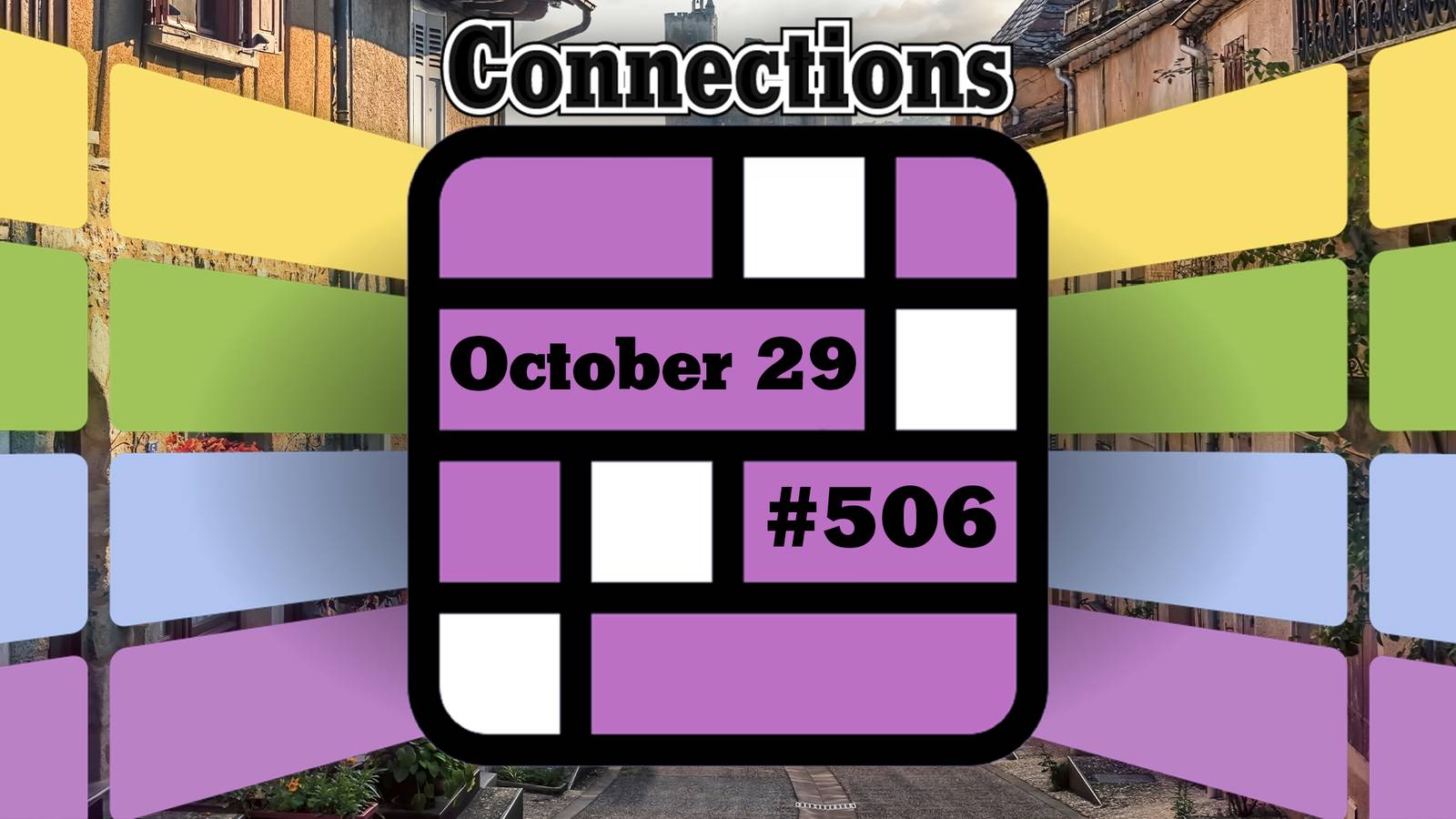 Today's Connections Hints & Answers For October 29, 2024 (Puzzle #506)