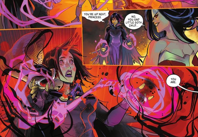 Teen Titans' Raven Gets A Steamy New Redesign as An Official DC Villain