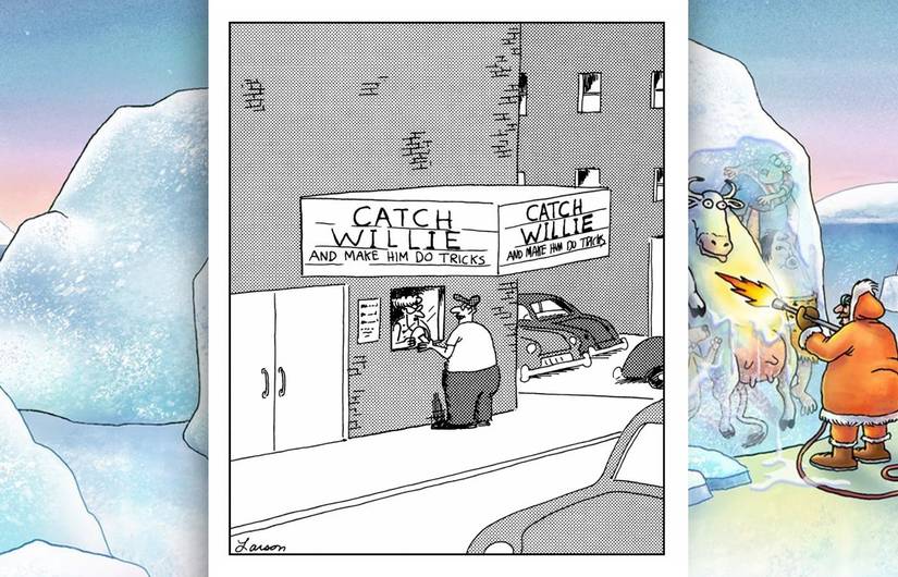 10 Funniest Far Side Comics Starring Dolphins & Whales