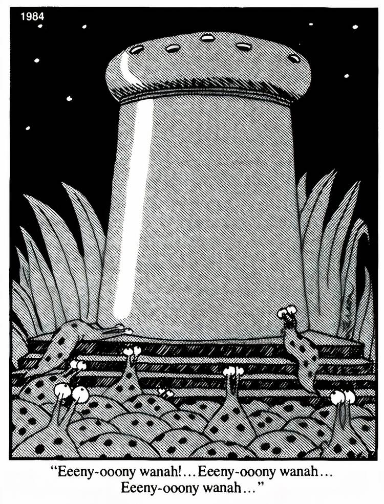 Why Gary Larson Changed One Of The Far Side's Weirdest Cartoons Nearly ...