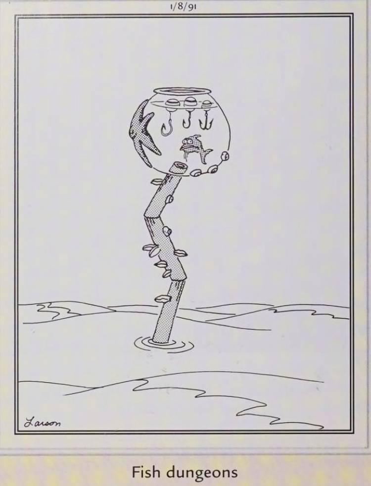12 Far Side Comics From 1991 That Make Readers Go "What-the?"