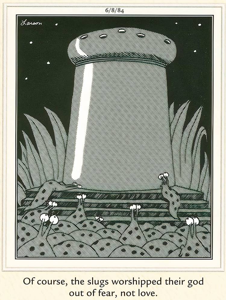 Why Gary Larson Changed One Of The Far Side's Weirdest Cartoons Nearly ...