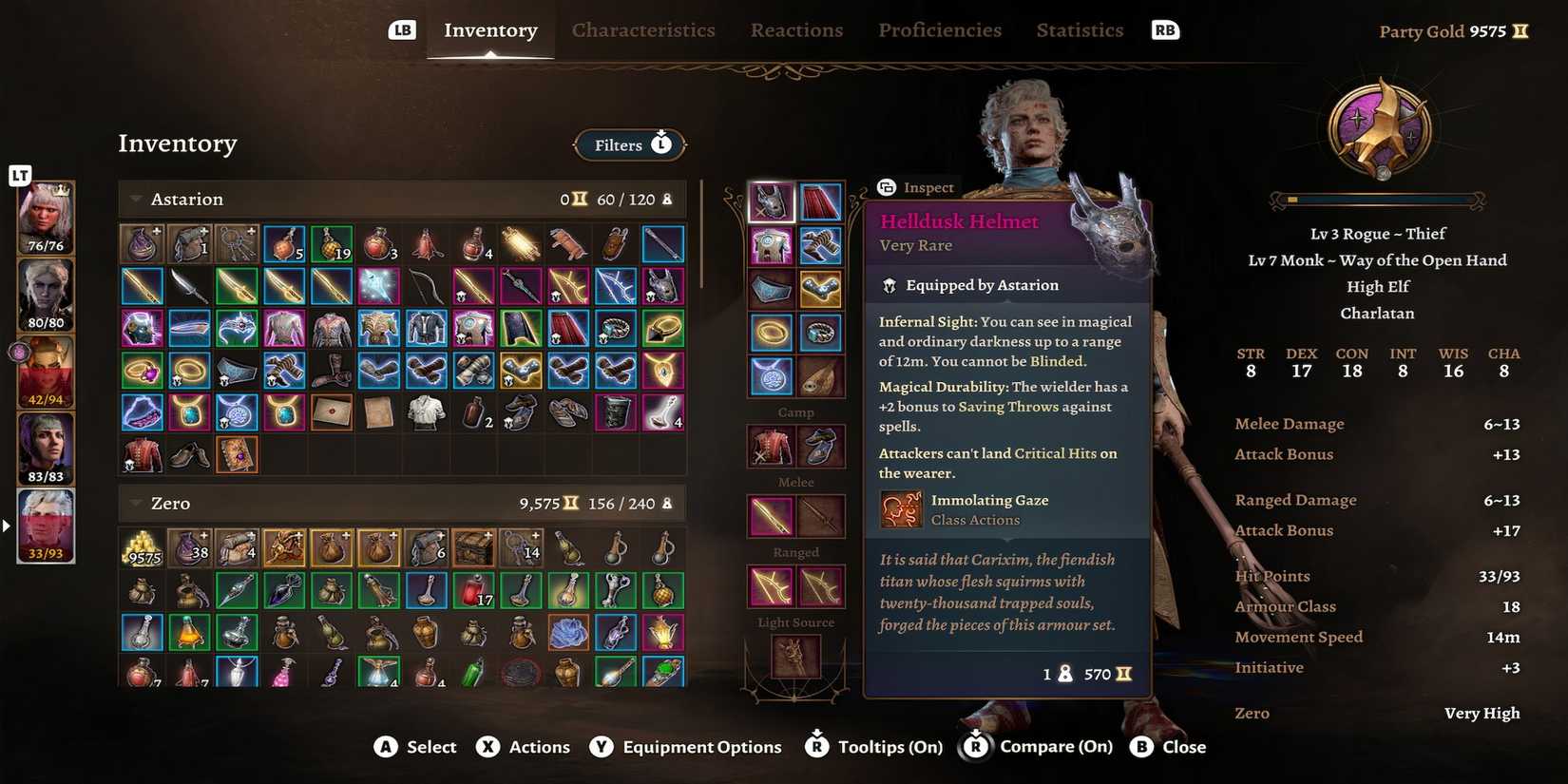 Baldur's Gate 3: Best Armor Pieces For Monks