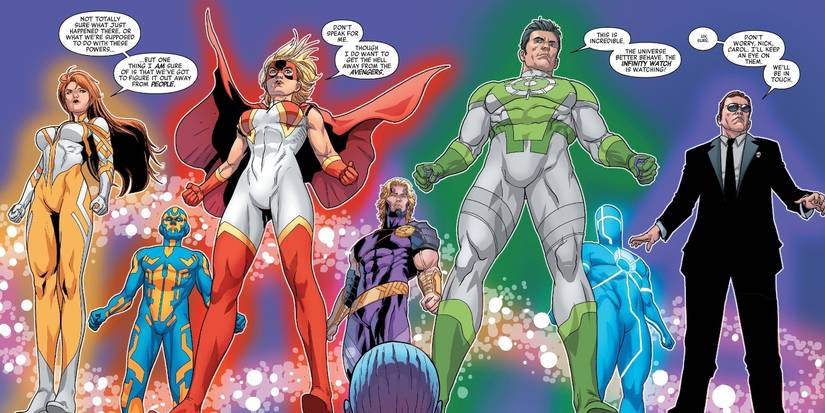 Marvel Officially Debuts Its New Infinity Watch: Full Roster & Powers ...