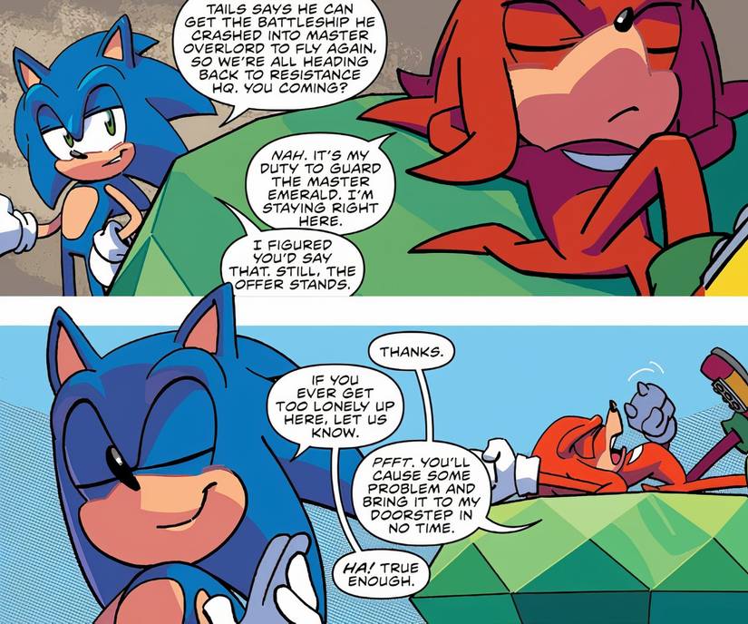 After 26 Years, Sonic the Hedgehog Finally Resolves Knuckles’ Saddest Lore