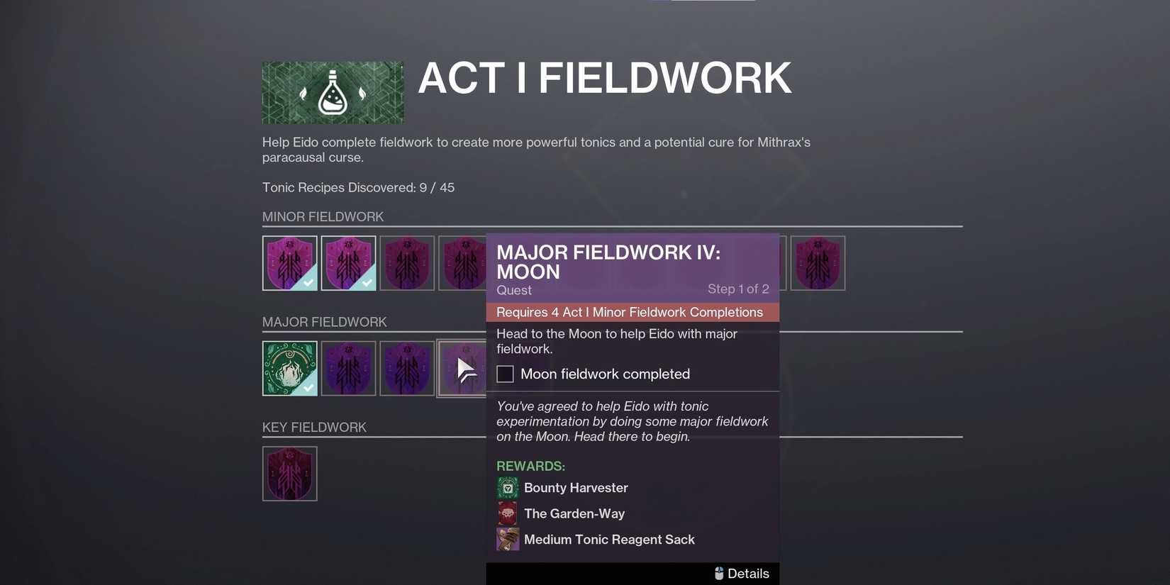 Destiny 2: Revenant - Tonics Guide (Potion Crafting, Material Farming ...