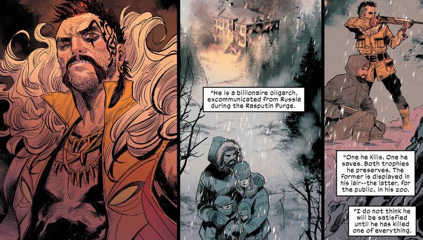 Kraven The Hunter's Wild New Origin Gives Him a Dark Connection to the ...