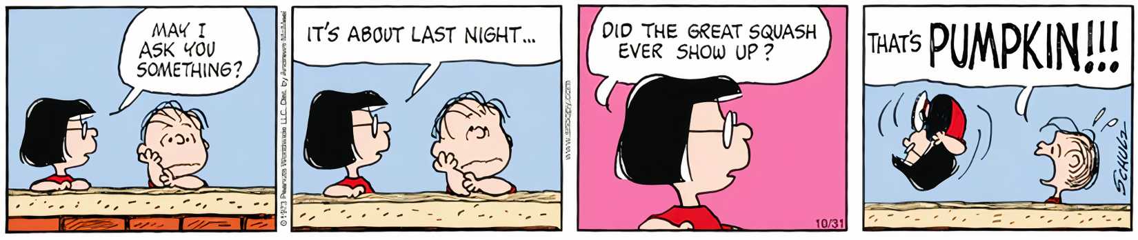 Is This Peanuts' Funniest "Great Pumpkin" Storyline? (That Time Linus ...