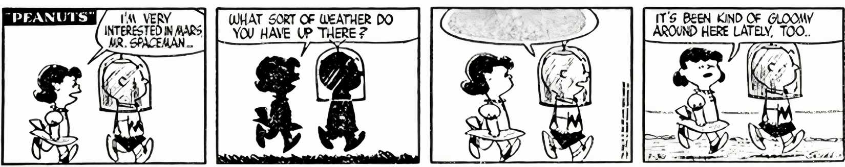 All 10 Of Peanuts' Hilarious "Mr. Spaceman" Comic Strips (That Time Charlie Brown Pretended He ...