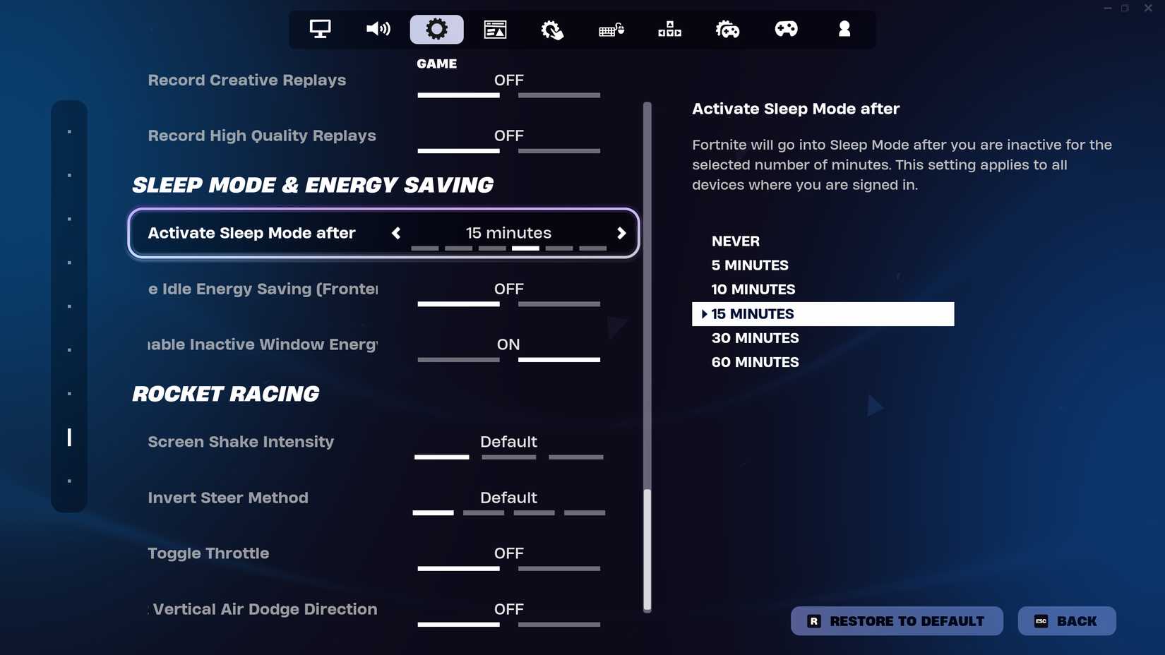 What Is Sleep Mode In Fortnite & How To Turn It Off