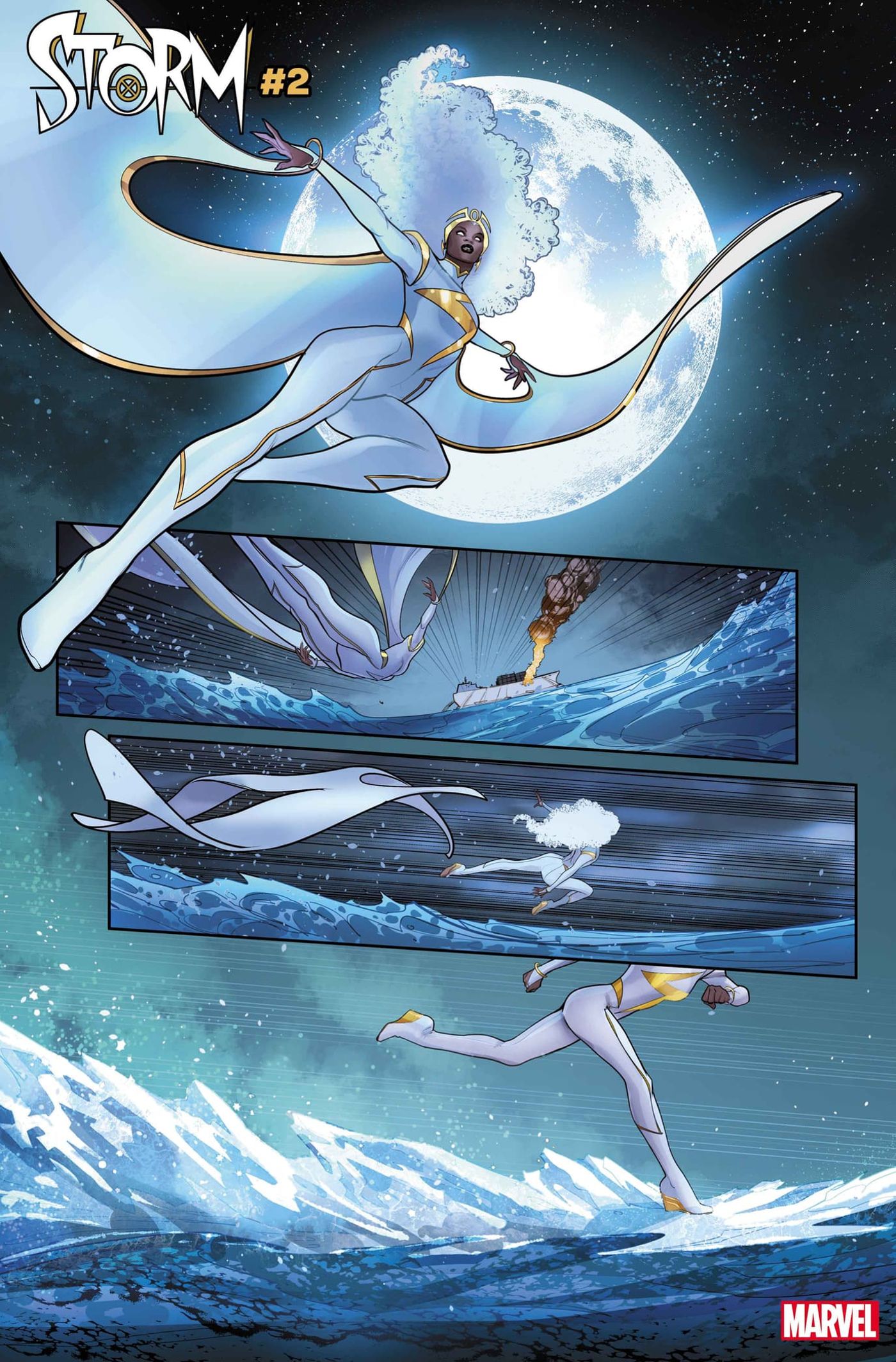 Costume Bianco Storm X Men Storm's New Costume Gives Her Iconic Silver