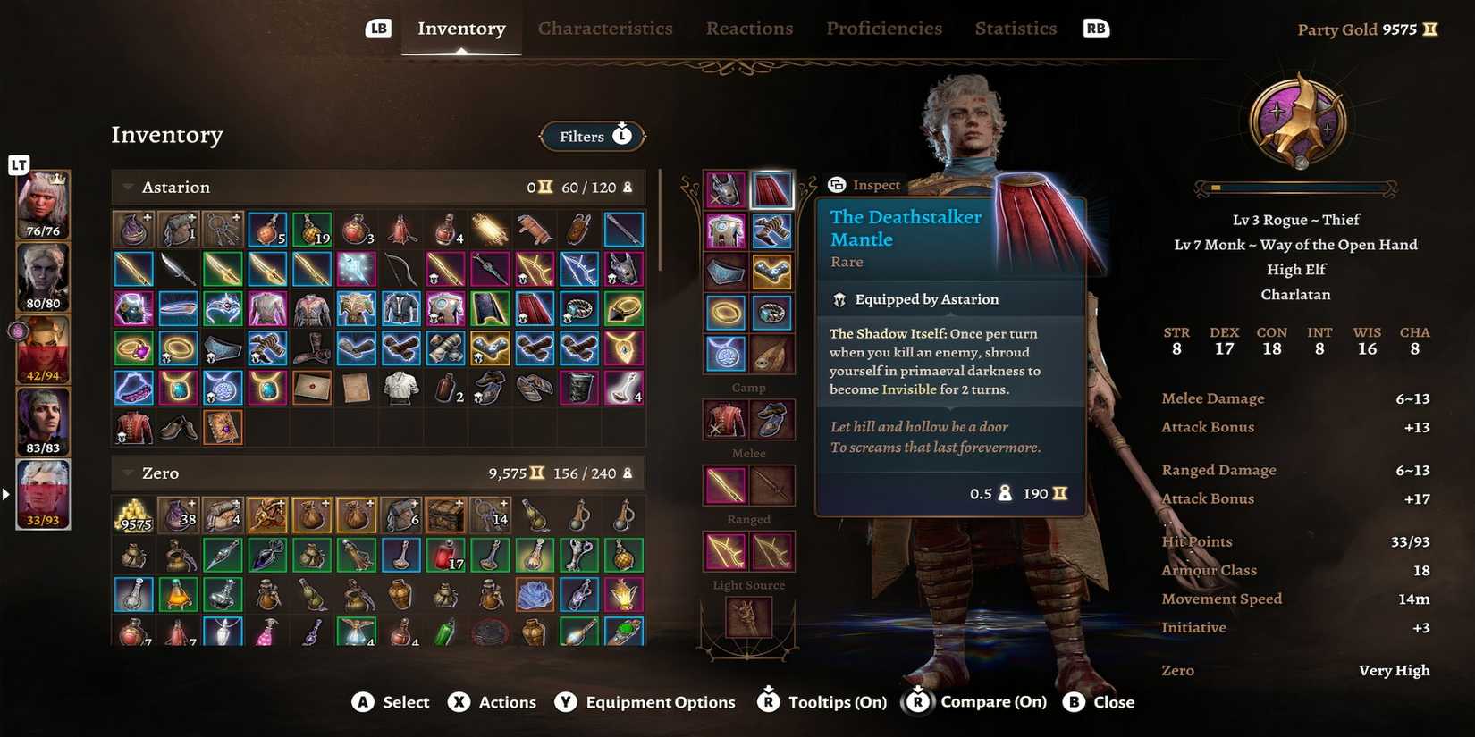 Baldur's Gate 3: Best Armor Pieces For Monks