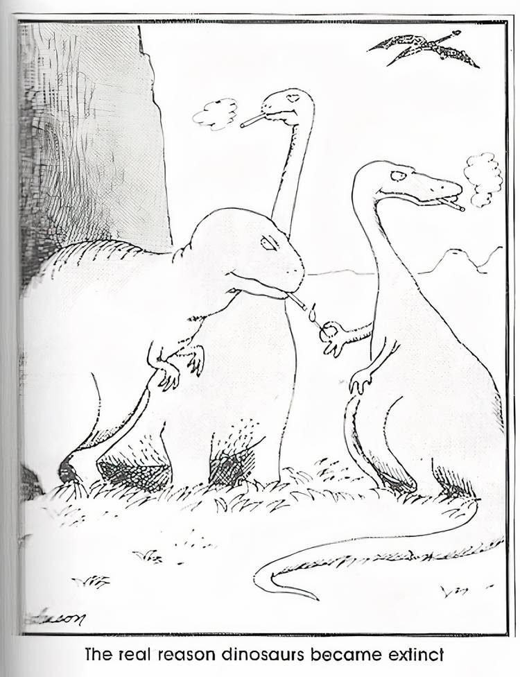 Over 40 Years Ago, The Far Side Revealed the "Real Reason Dinosaurs ...