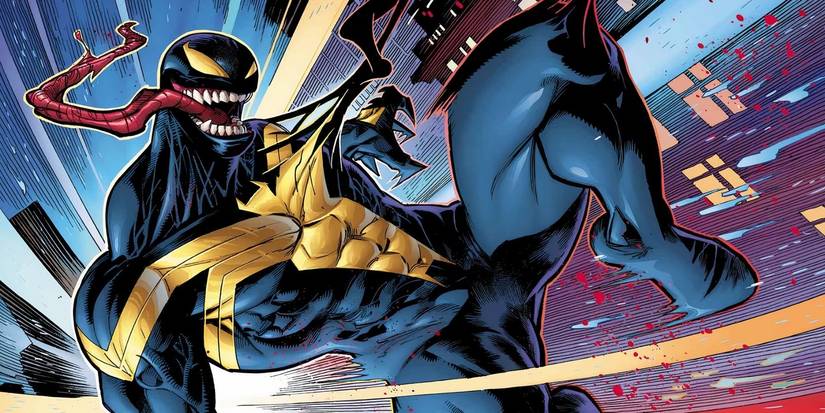 Marvel's New Venom Form Shows Off Its Gold Design in Official Cover Art