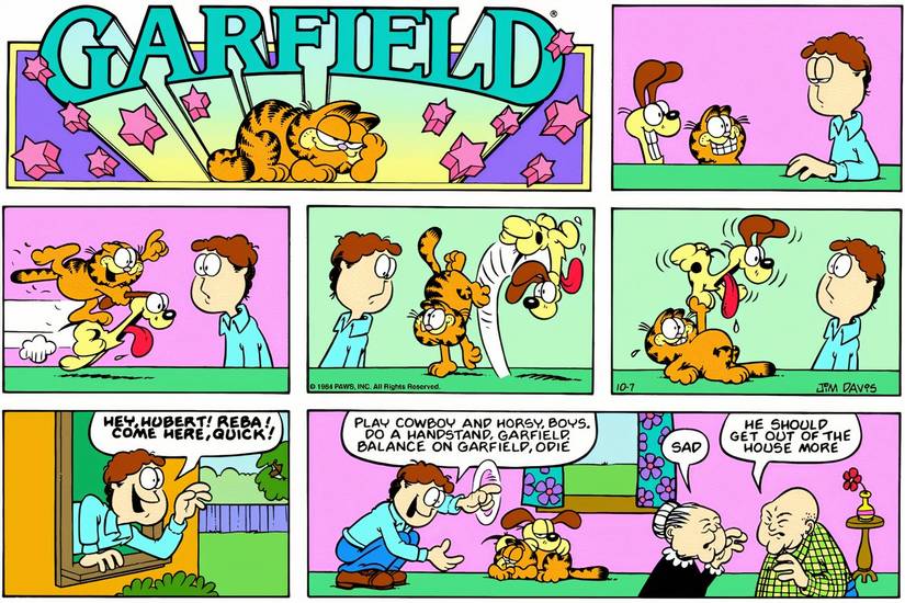 These 10 Garfield Comics That Just Turned 40 Introduced a Character I ...