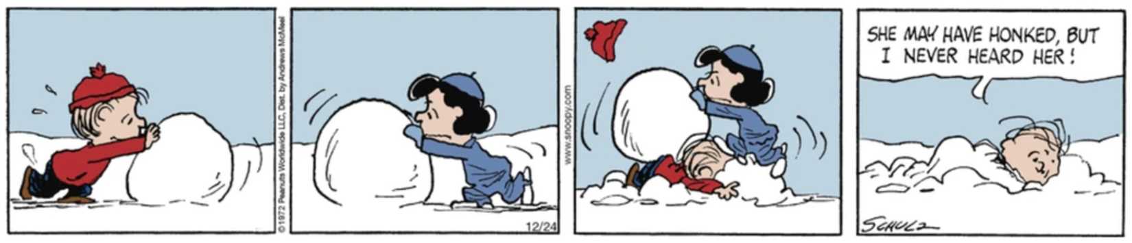 10 Funniest Peanuts Comics to Help Welcome Winter