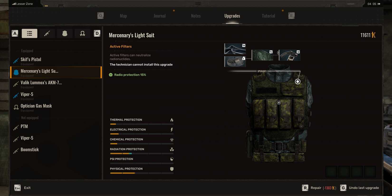 How To Upgrade Armor In STALKER 2