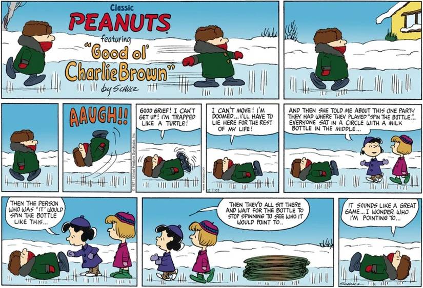 10 Peanuts Comics That Will Make You Want to Hit the Ice
