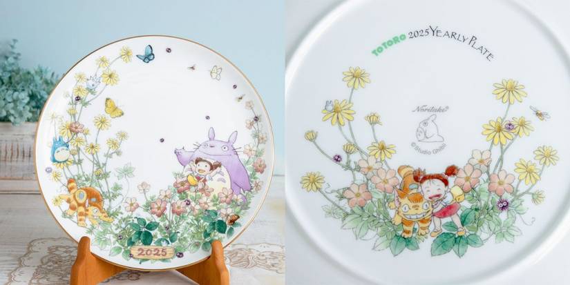 My Neighbor Totoro Looks Stunning in New 2025 Limited Edition Plate ...