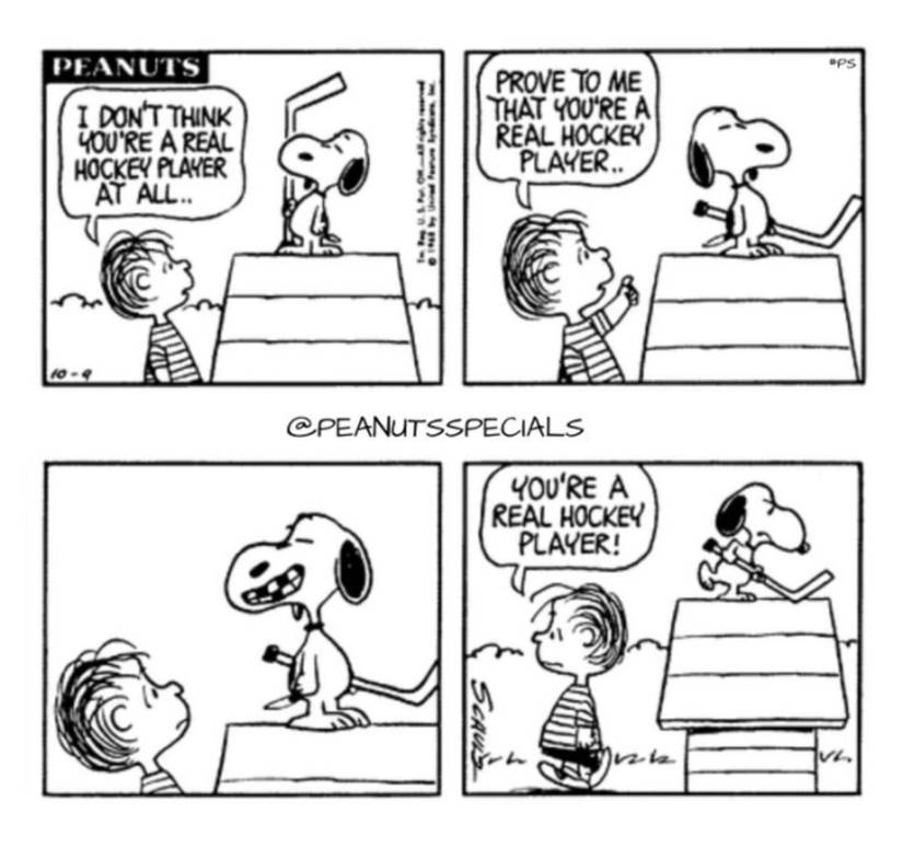 10 Funniest Peanuts Comics About Hockey