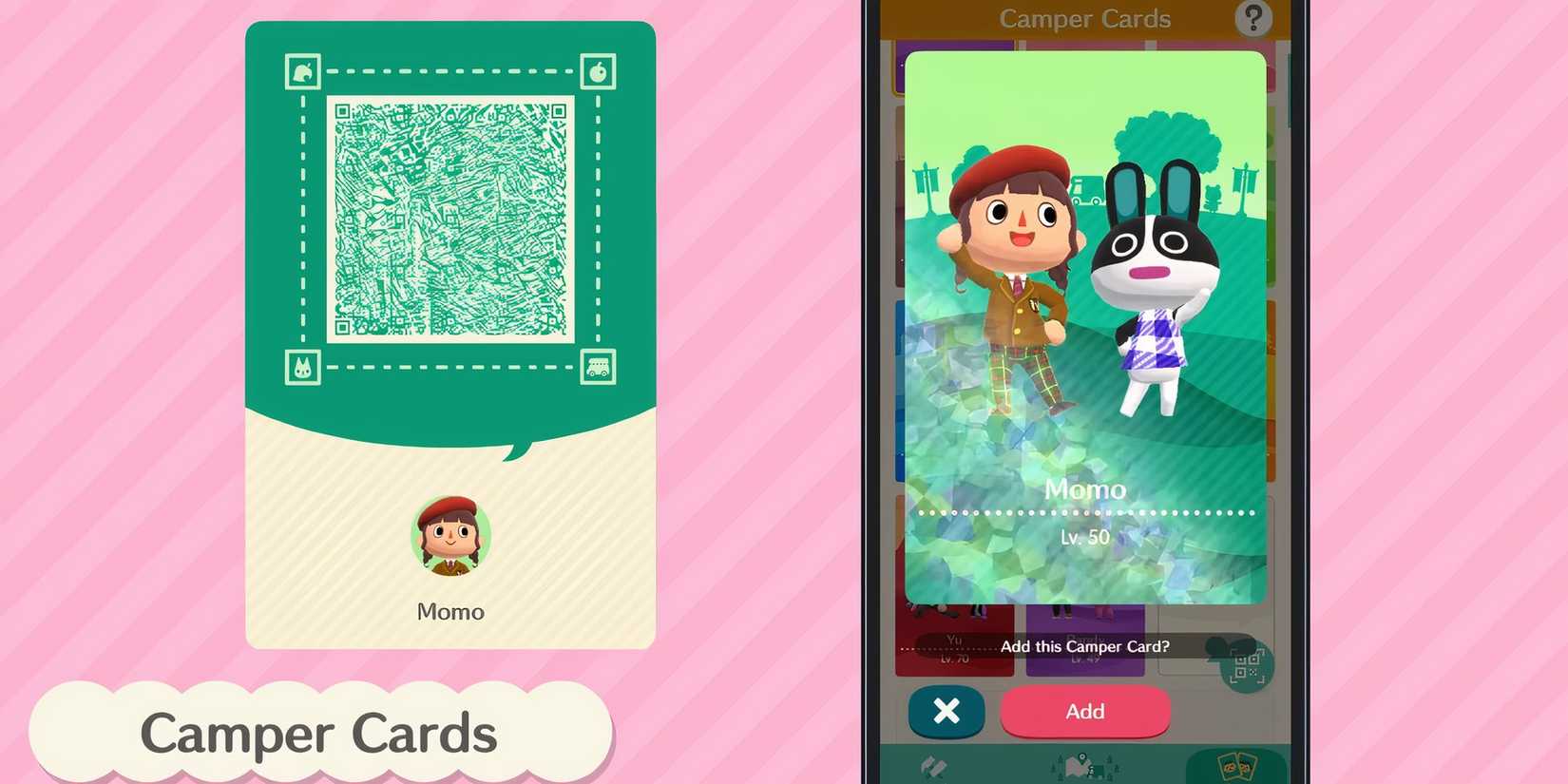 Animal Crossing: Pocket Camp Complete's Camper Cards Explained