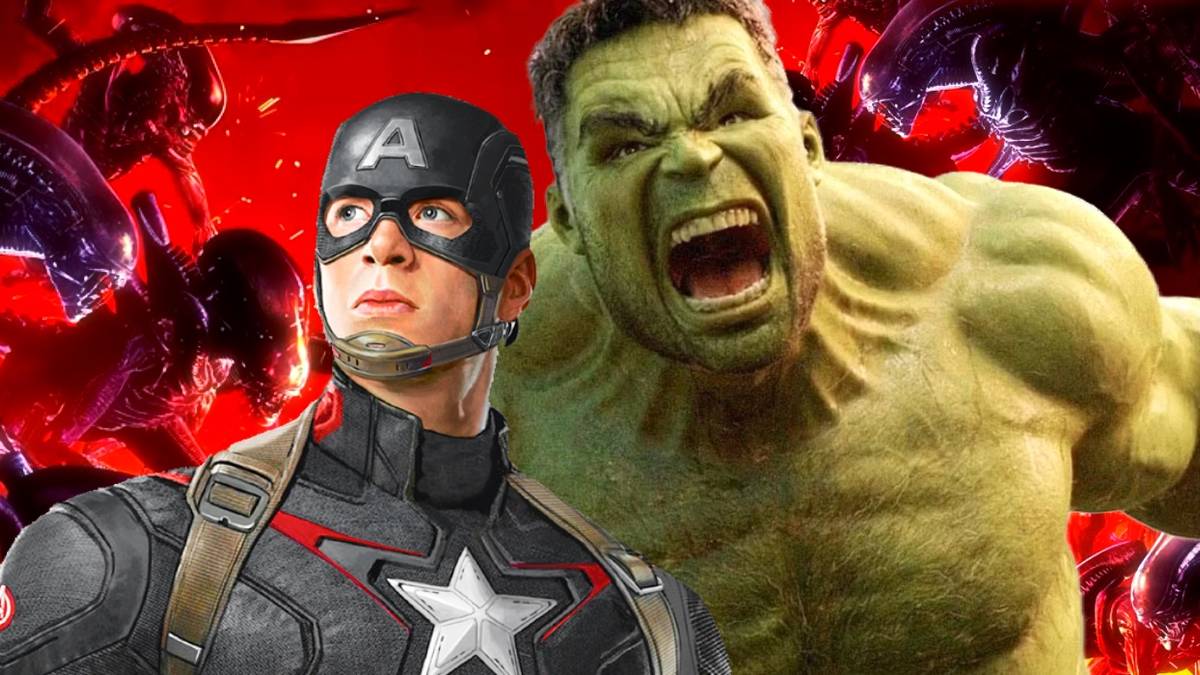 Captain America & The Hulk's Final Stand Against The Xenomorph Horde is ...