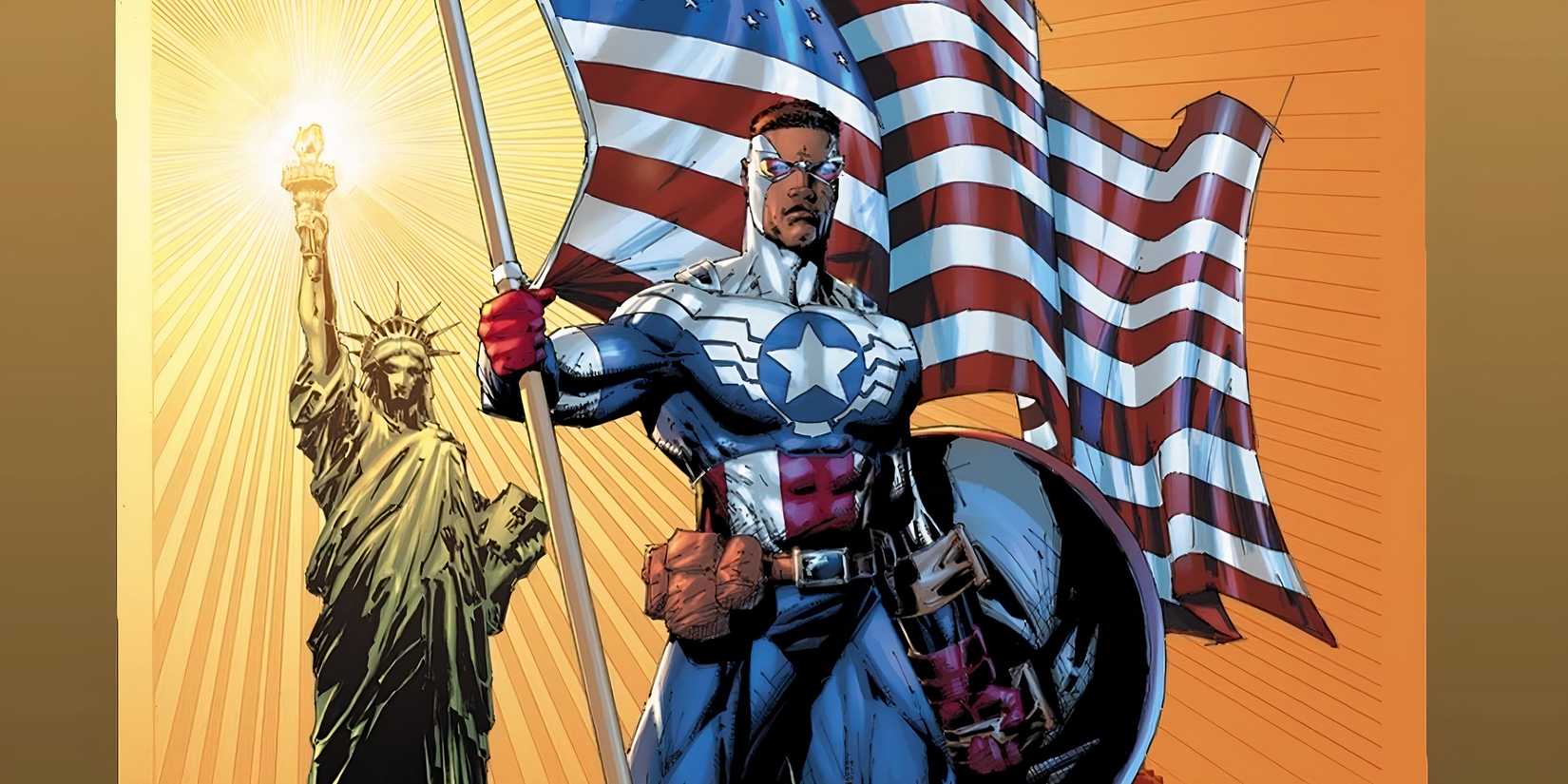 Captain America (Sam Wilson): The Marvel Hero's Origin and Powers ...
