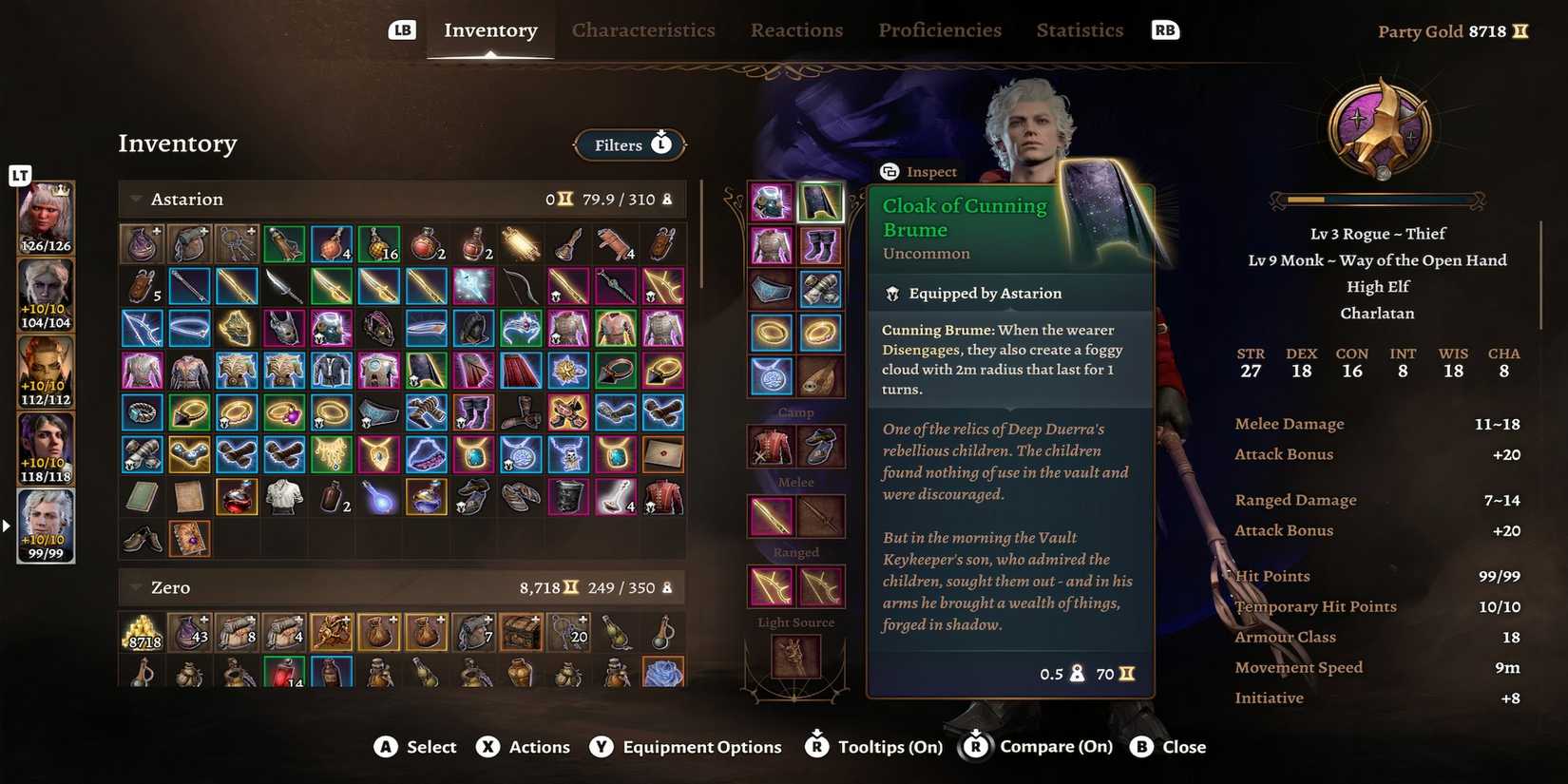 Baldur's Gate 3: 10 Best Armour Pieces For Rogues