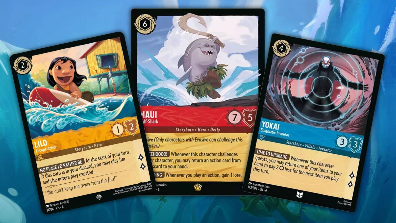 10 Best Disney Lorcana: Azurite Sea Cards