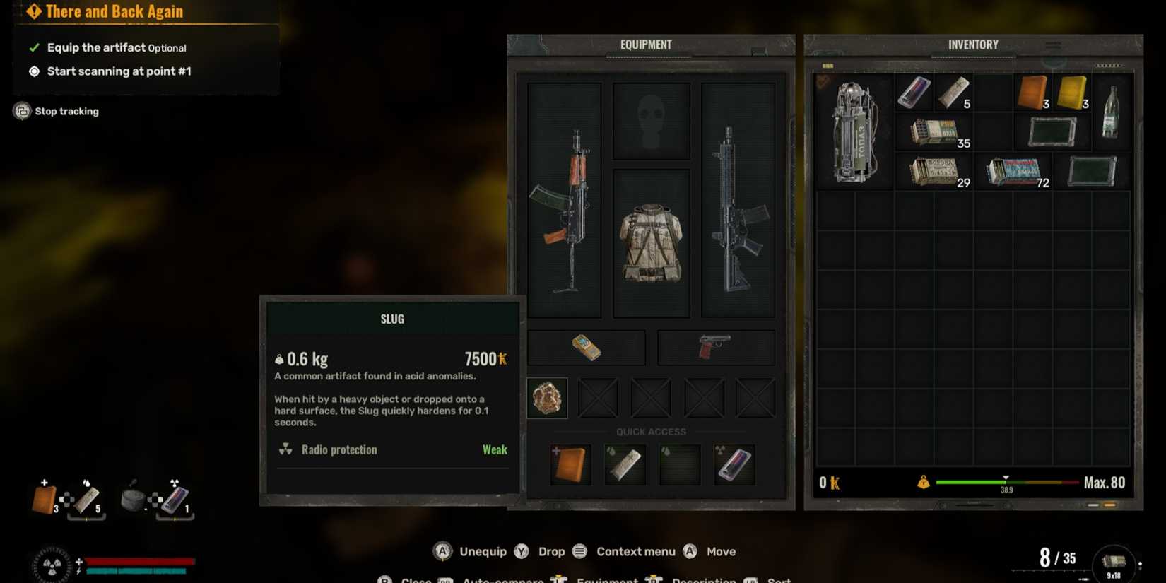 STALKER 2: How To Use A Detector To Find Artifacts