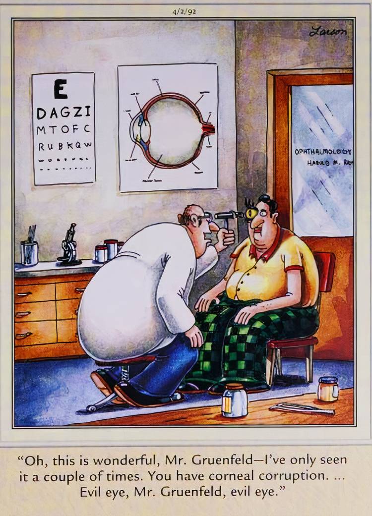 10 Most Clever Far Side Comics Poking Fun at Doctors & Medicine