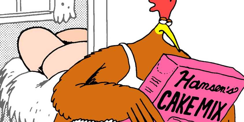 Far Side's Gary Larson Rewrites the World's Most Famous Joke in These ...