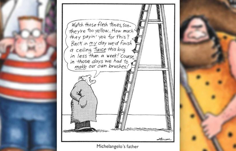 15 Funniest Far Side Comics Starring Grumpy Old Men