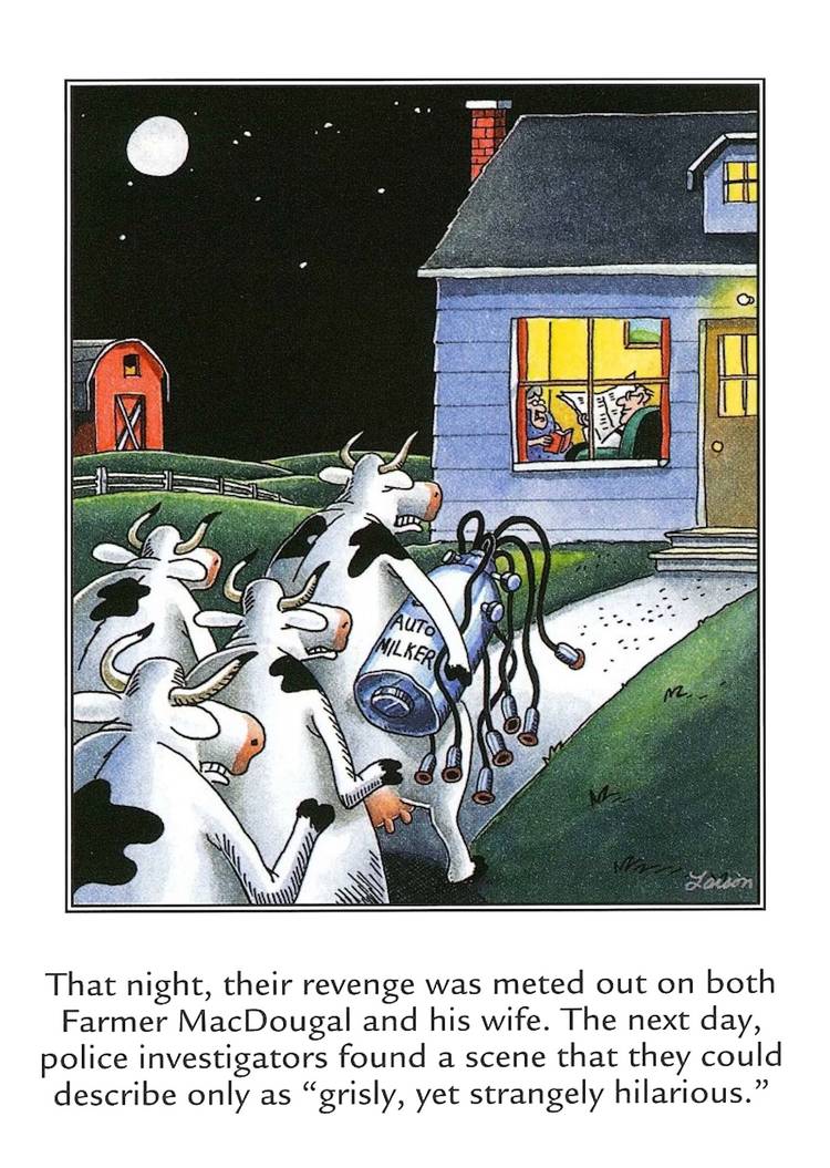 10 Iconic Far Side Comics About the Perils Of Farming