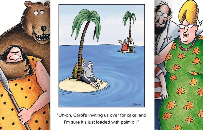 12 Funniest Far Side Comics Where a Character Says "Uh-Oh!"