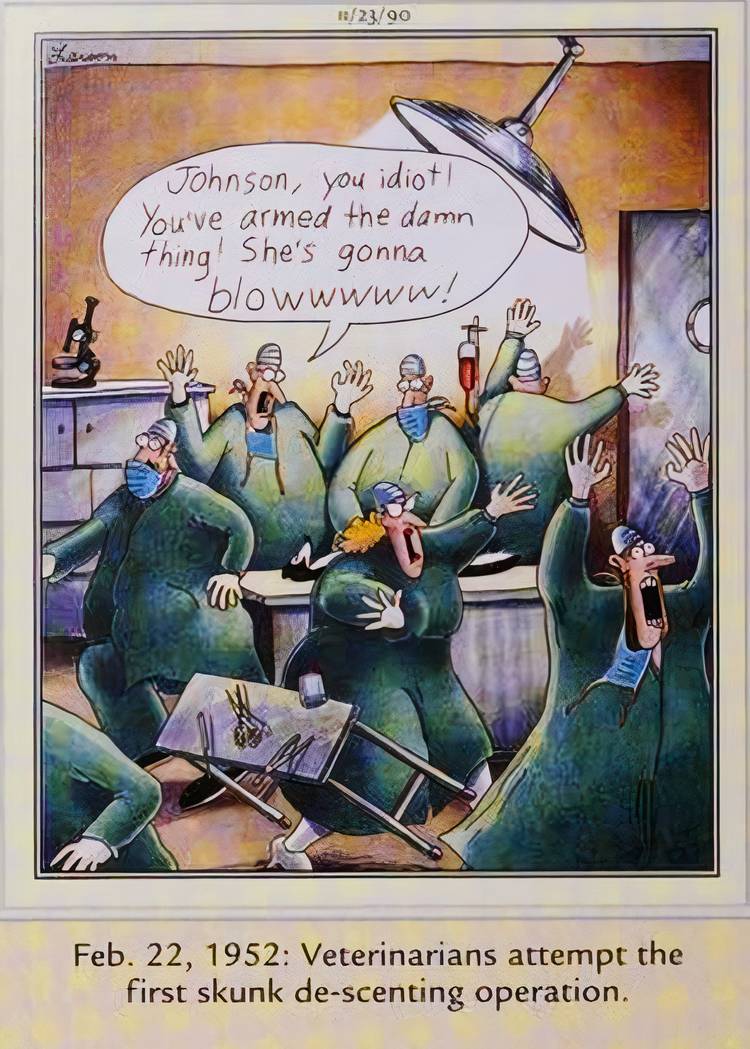 10 Most Clever Far Side Comics Poking Fun at Doctors & Medicine