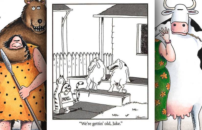 15 Funniest Far Side Comics Starring Grumpy Old Men