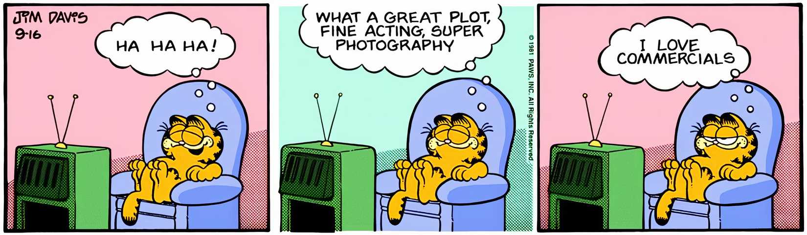10 Hilarious Garfield Comics About Television (And Garfield's Love/Hate ...