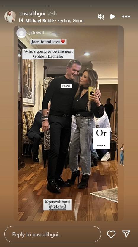 The Golden Bachelorette’s Pascal Ibgui Starts Campaigning To Be The ...