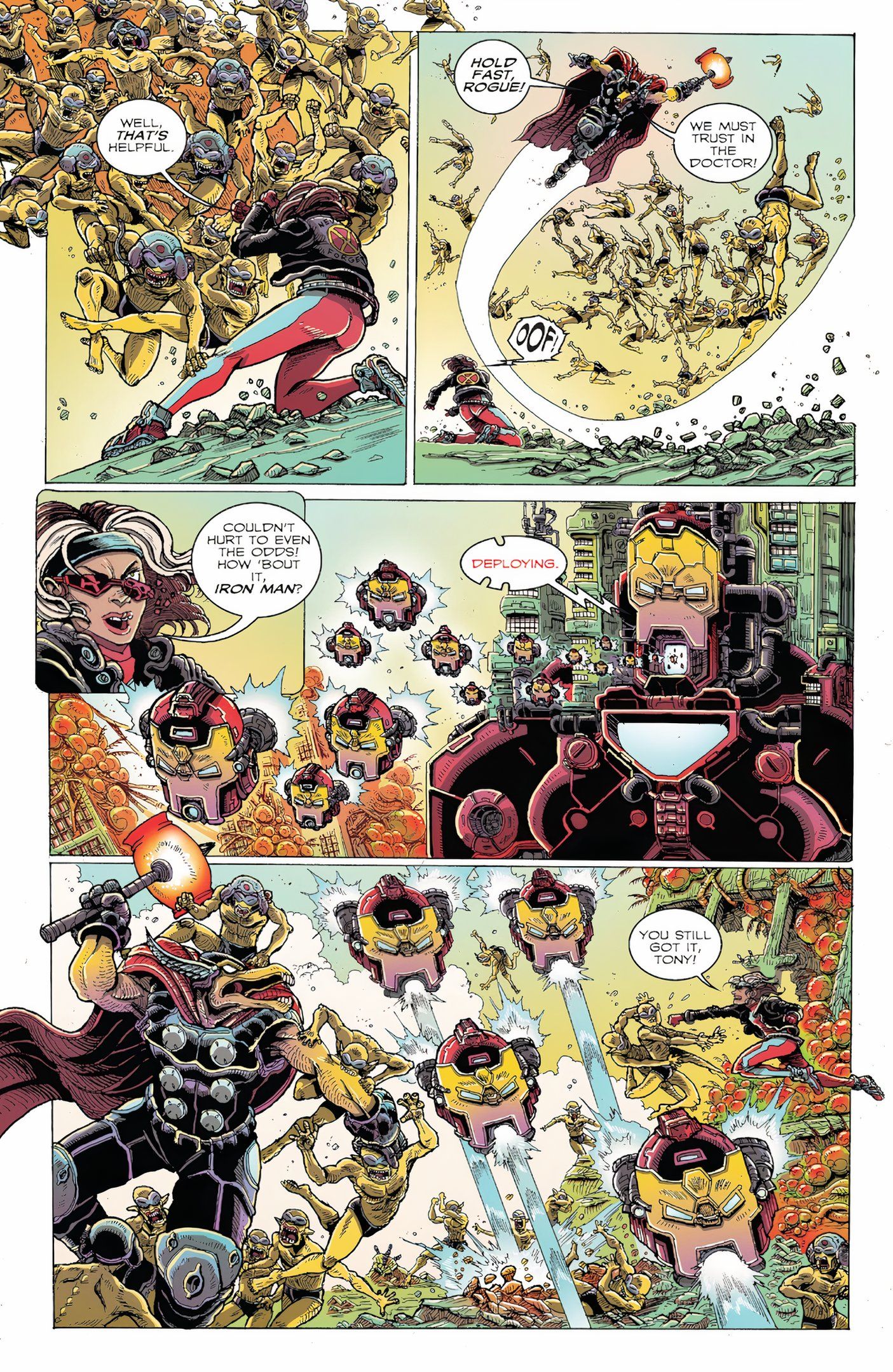 Iron Man's Final Form Transforms Stark Tower In a Way Fans Never Saw Coming