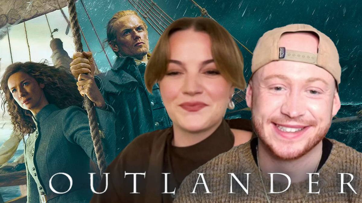 Outlander Season 7, Part 2: John Bell & Izzy Meikle-Small Tease Young ...