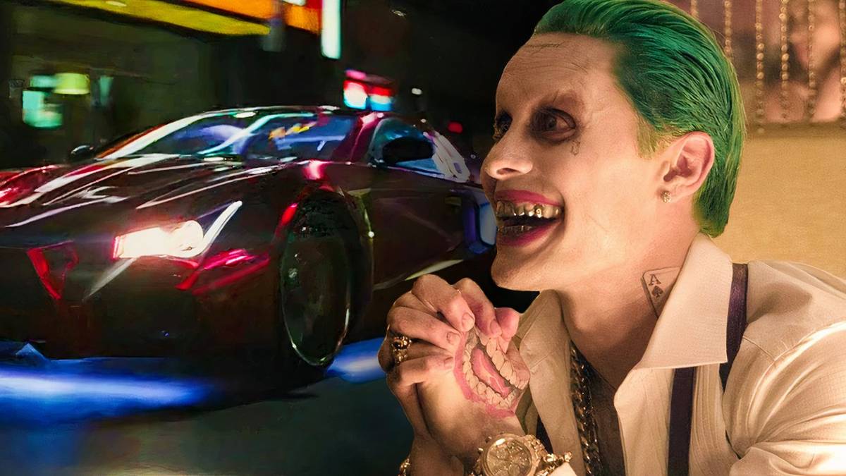 Jared Leto's Pink And Gold Jokermobile From 2016's Suicide Squad Is Up ...