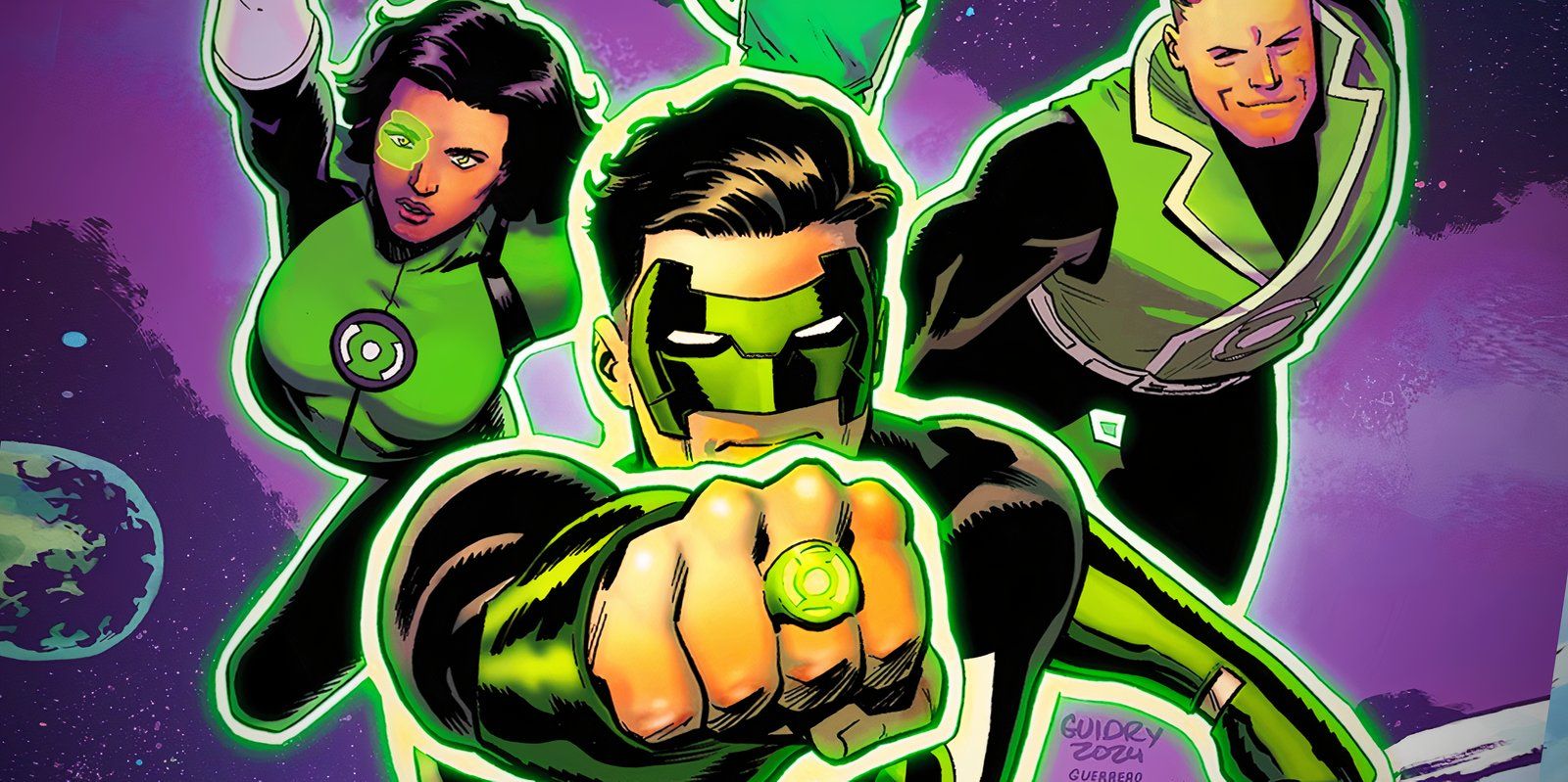 Portada Del Cómic Green Lantern Corps
