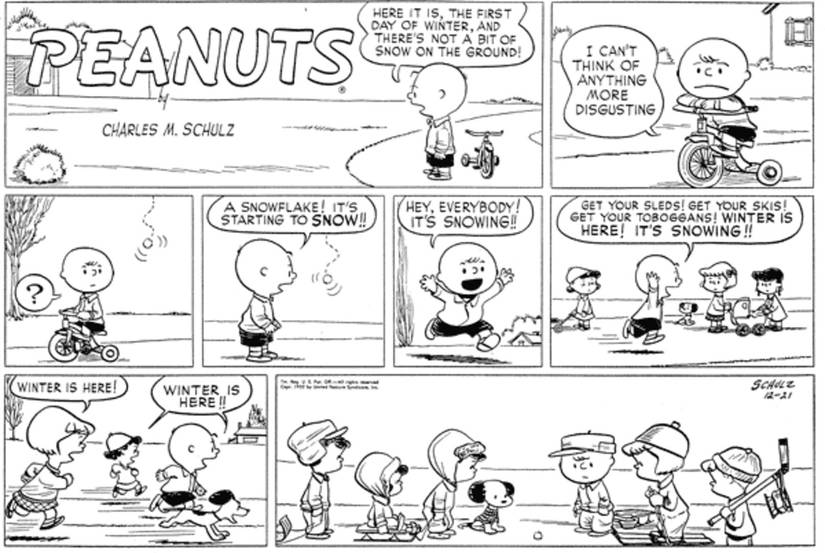 10 Funniest Peanuts Comics to Help Welcome Winter