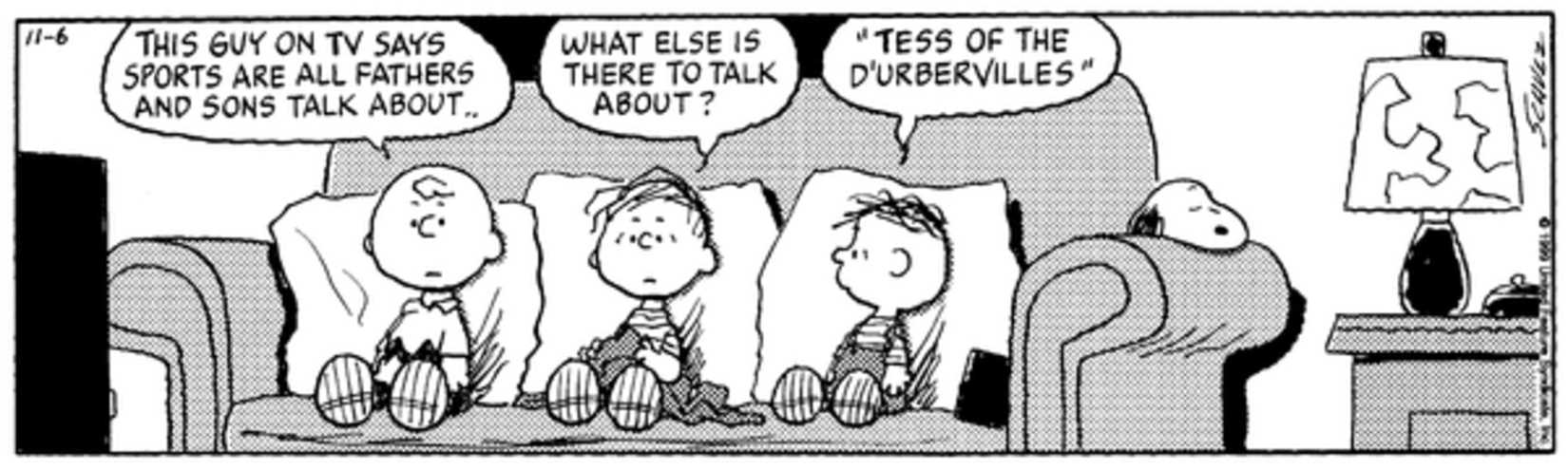 Peanuts: 10 Funniest Comics That Reference Classic Literature