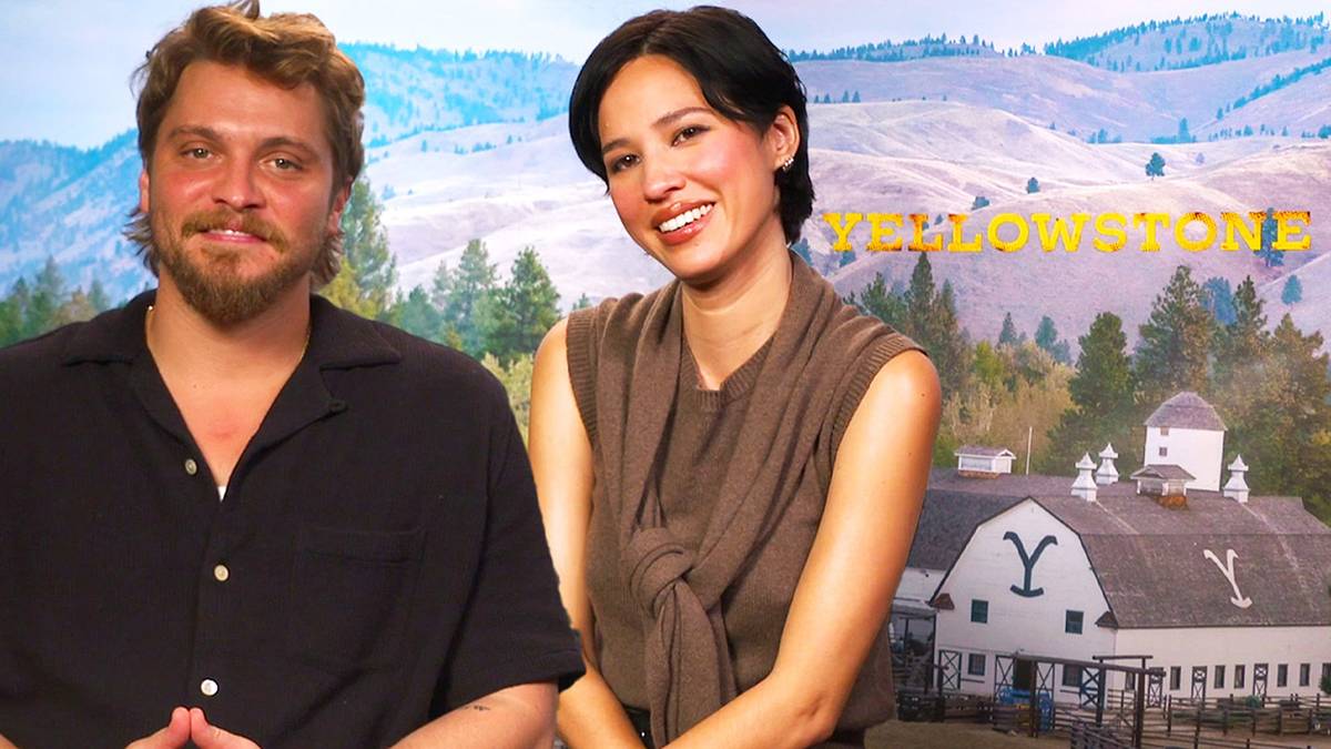 Yellowstone's Luke Grimes & Kelsey Asbille Talk Season 5 Part B's ...