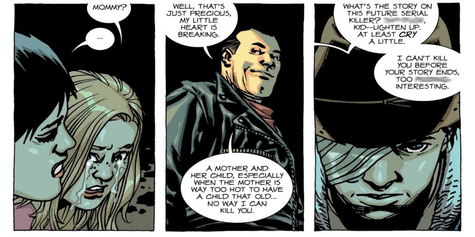 Walking Dead: How Negan's First Words to Carl Expose the Comic's ...