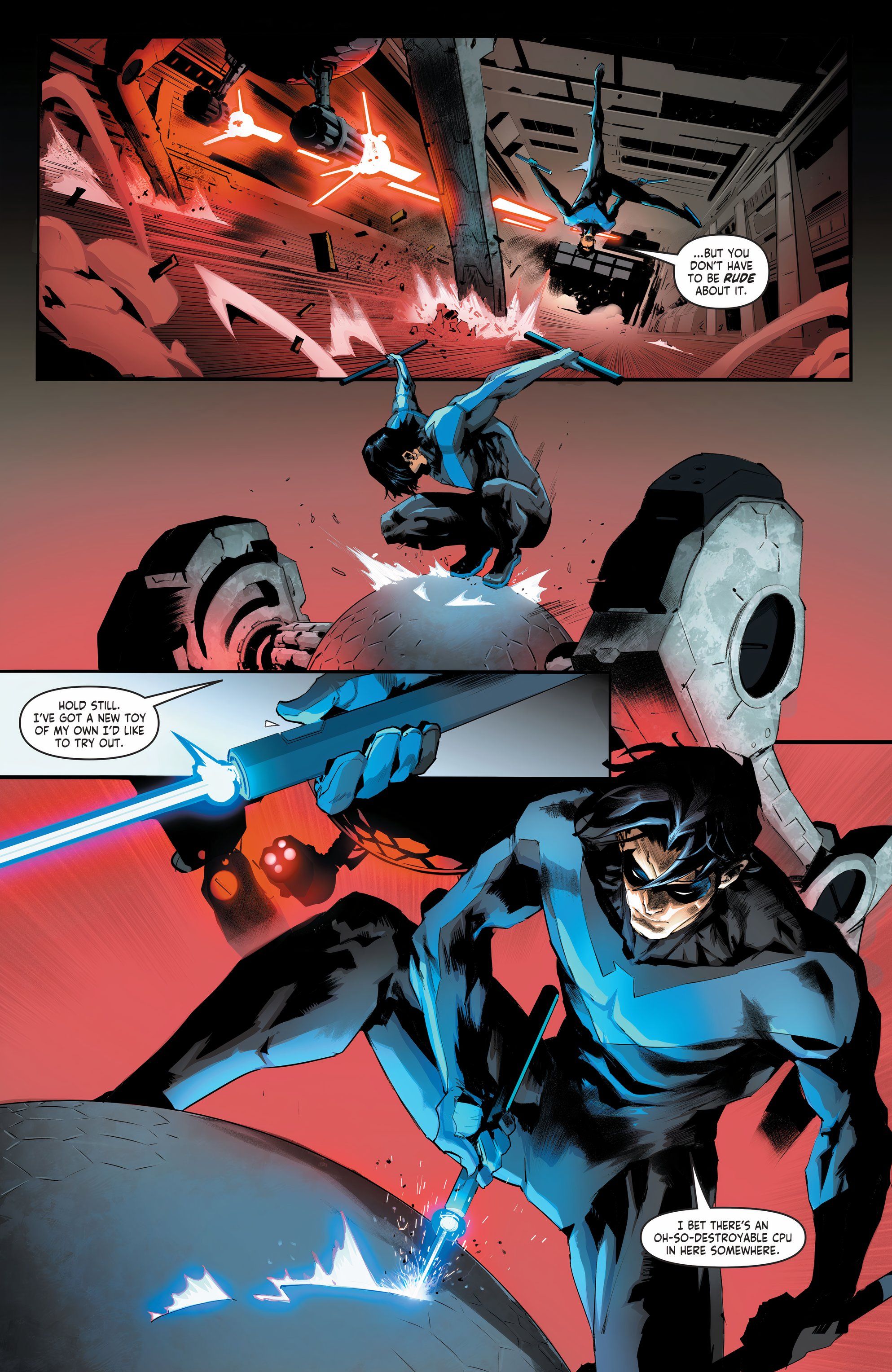 Nightwing Escrima Sticks New 52